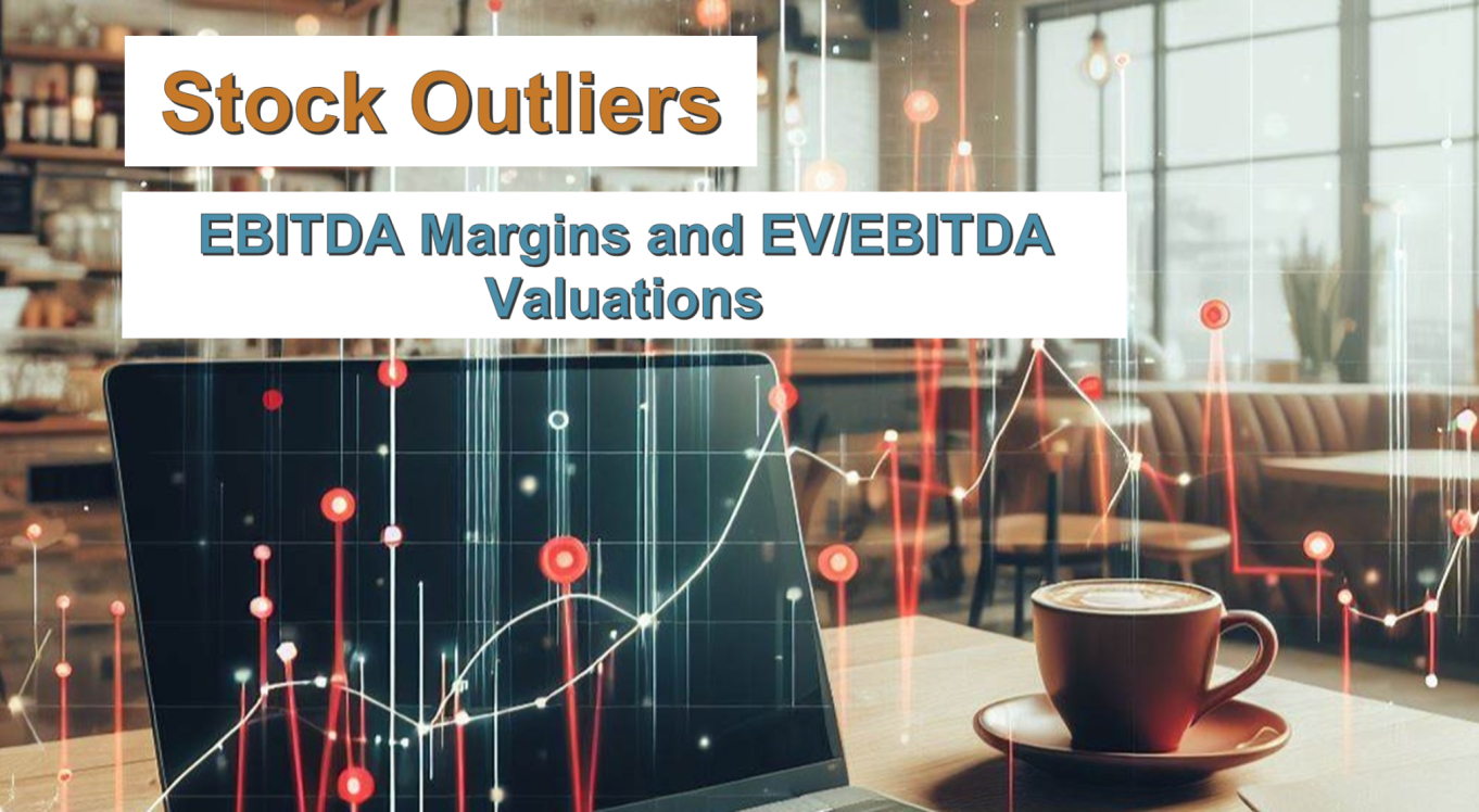 Canadian Stock Outliers: 10-Year EBITDA Margins and 10-Year EV/EBITDA ...